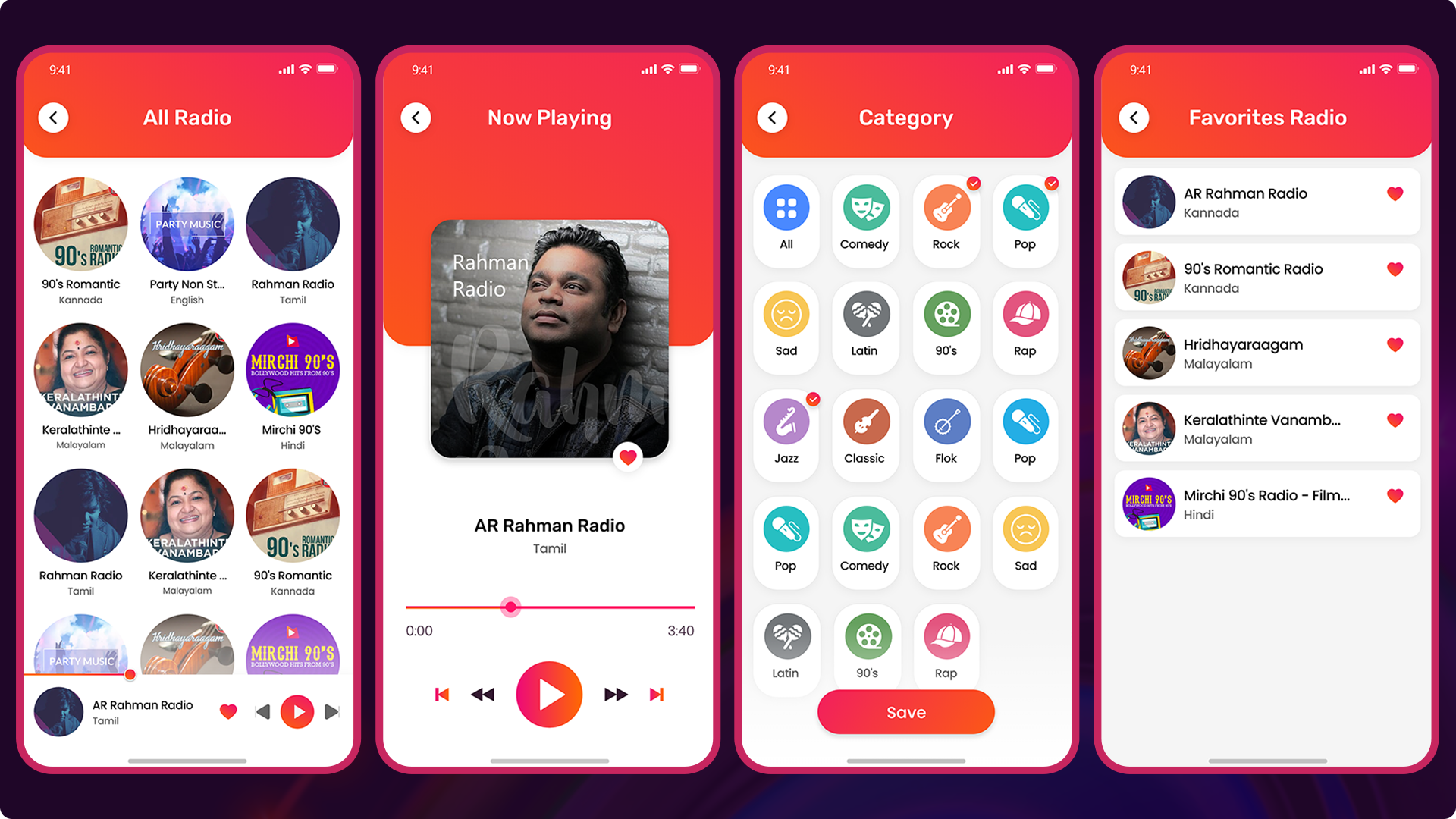 DTRadio - Online Radio, Podcasts & Live Events Flutter App (iOS - Android) with admin panel by ...